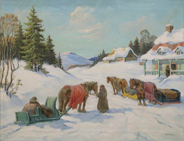 Paul A. Caron | Historical Canadian Artist | Mayberry Fine Art