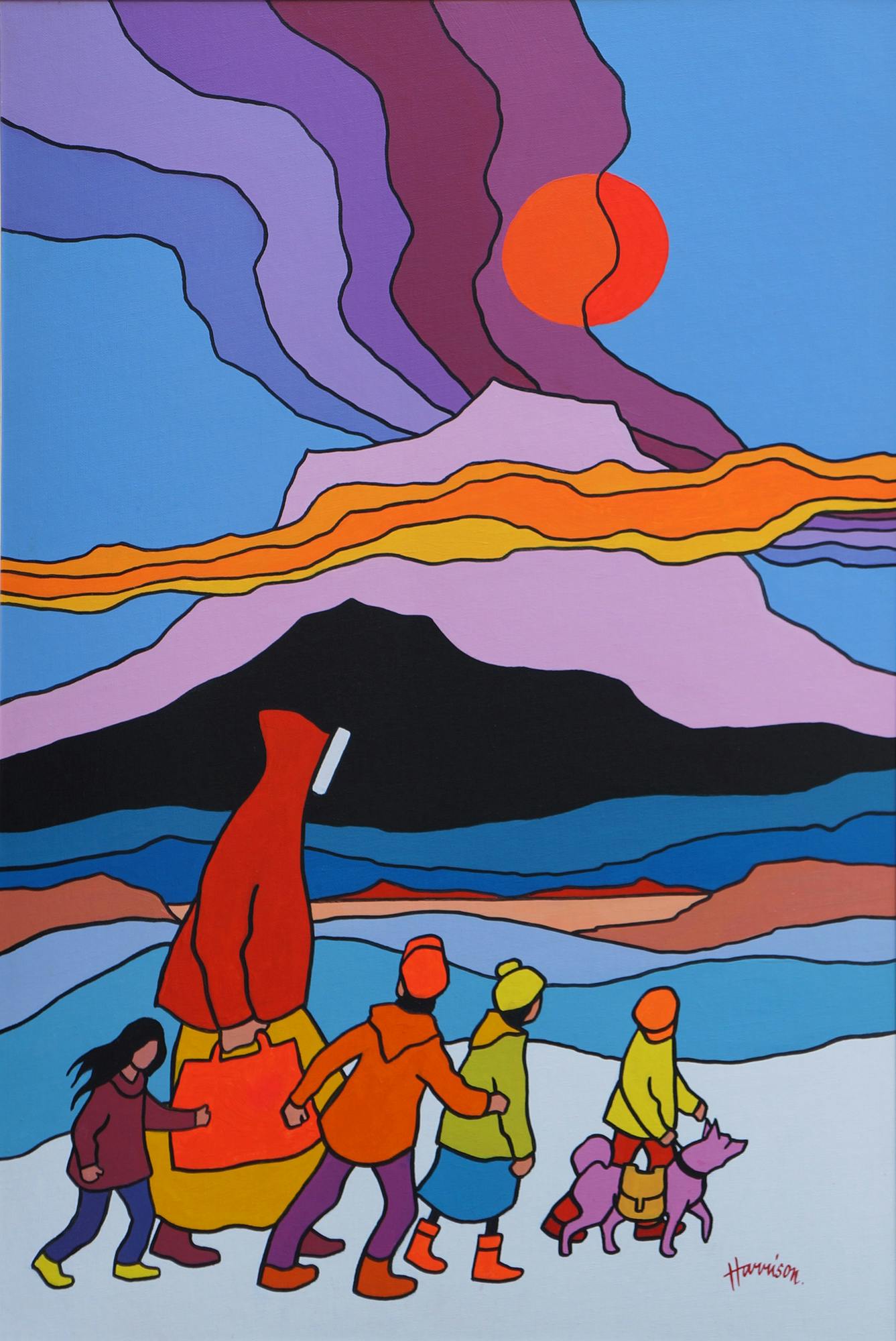 Mountain Cloud, Ted Harrison | | Mayberry Fine Art