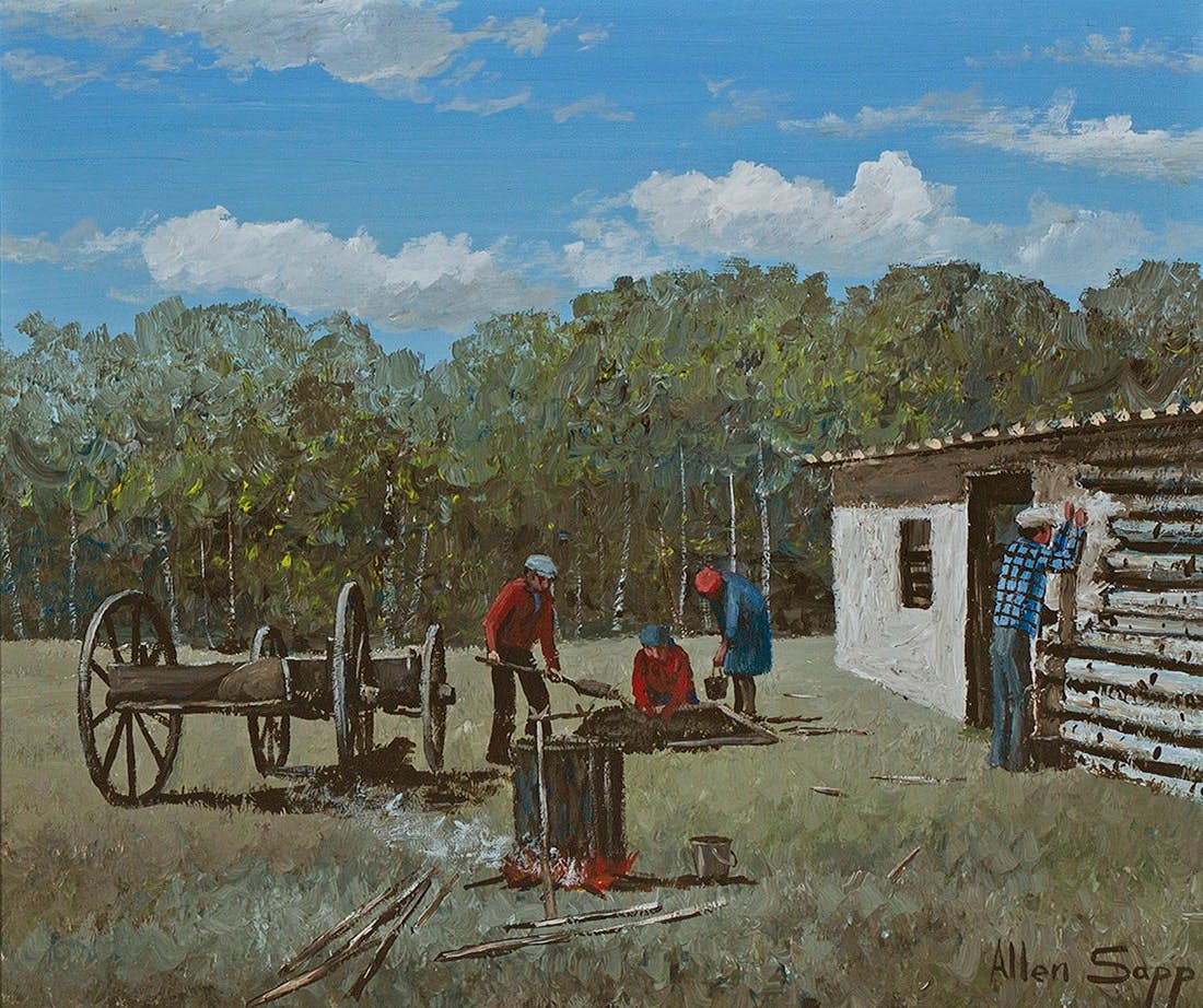 Buy or Sell art and paintings by Allen Sapp | Mayberry Fine Art