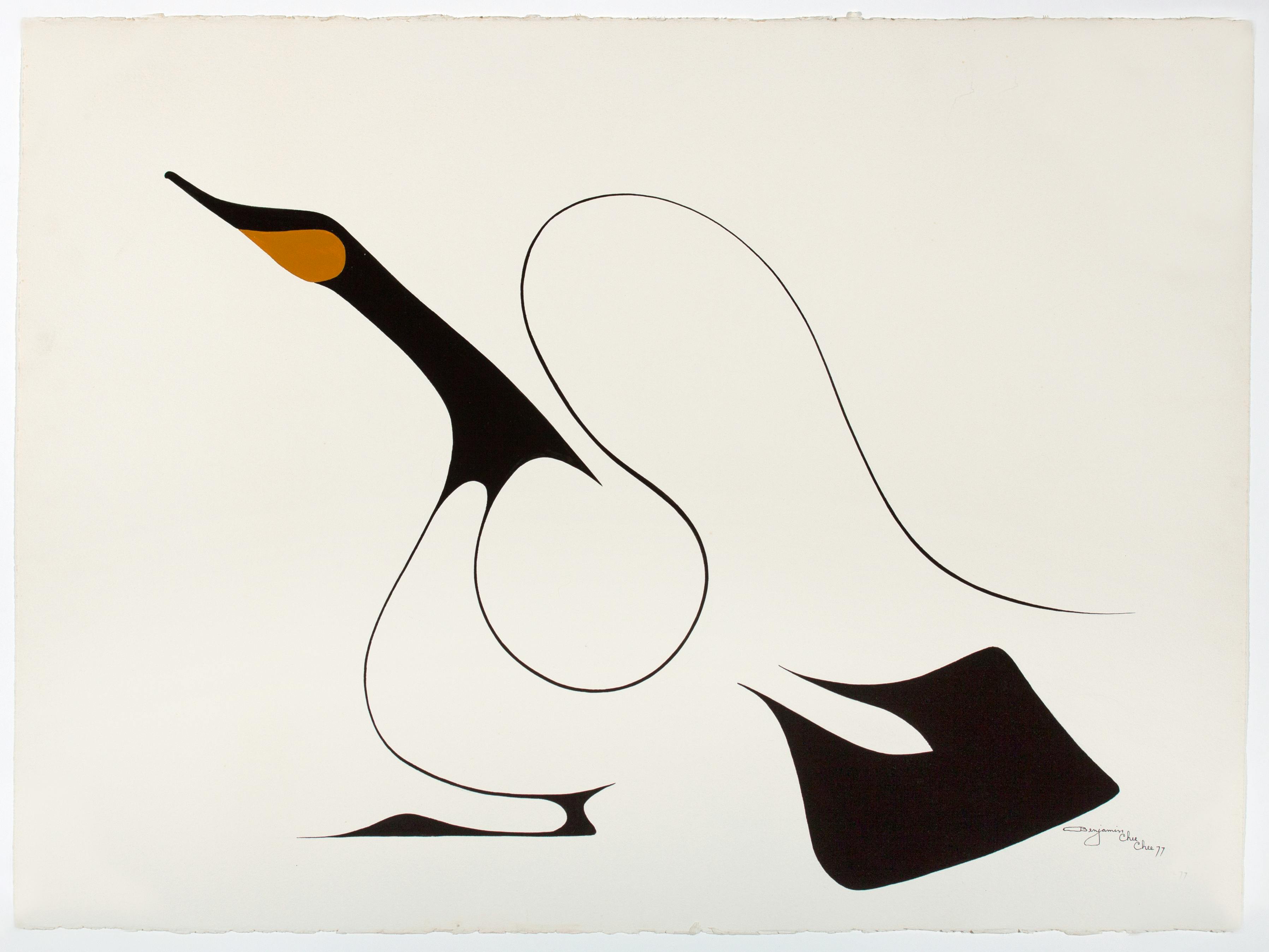 Purchase Untitled Goose by Benjamin Chee Chee | 1977 | Mayberry Fine Art