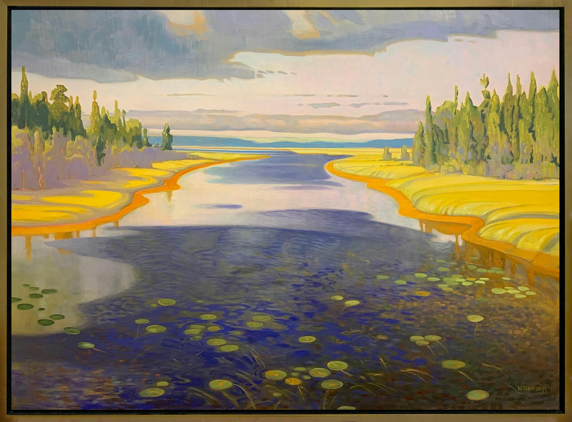 Purchase Peneplain Creek by Terry Watkinson | 2020 | Mayberry Fine Art