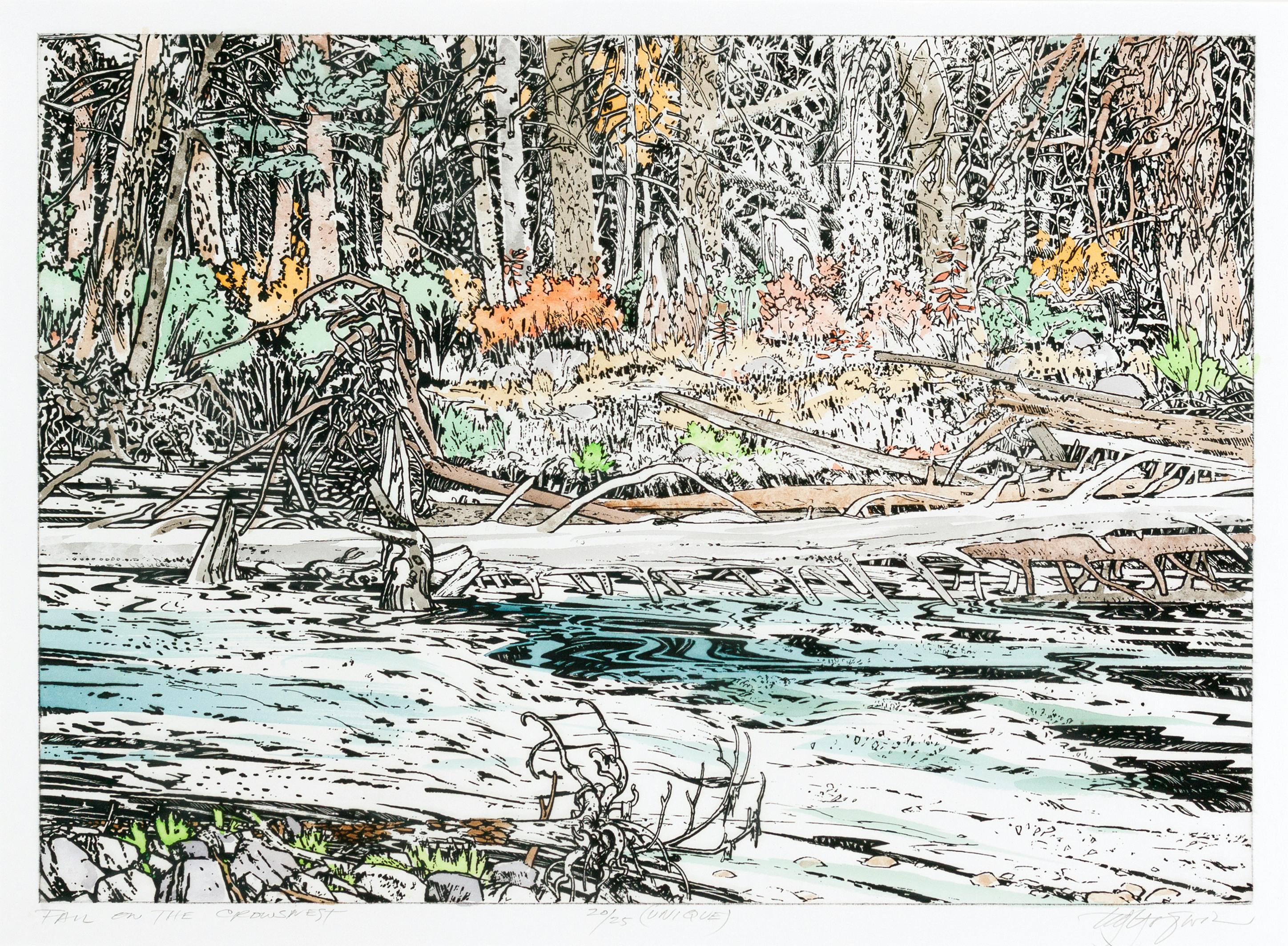 Purchase Fall on the Crowsnest 20/25 by Ted Godwin | | Mayberry Fine Art